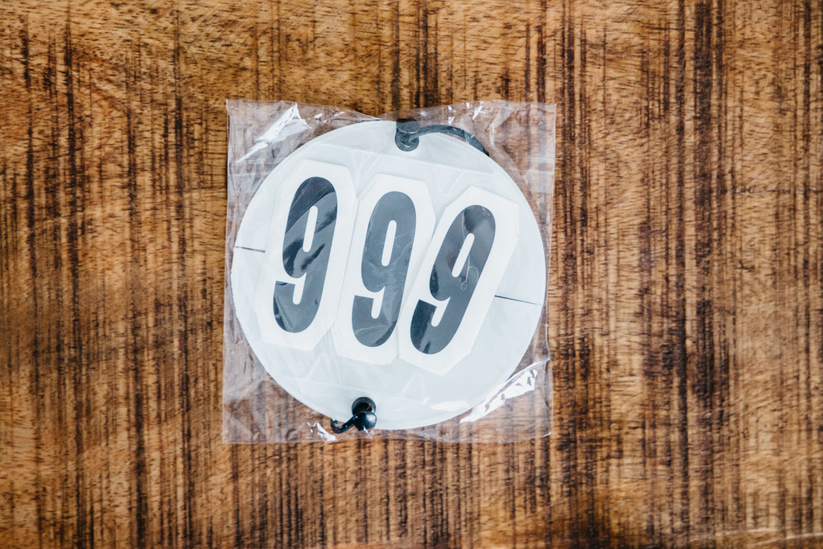 Bridle Numbers Soft Round – All Aces Tack and Pets